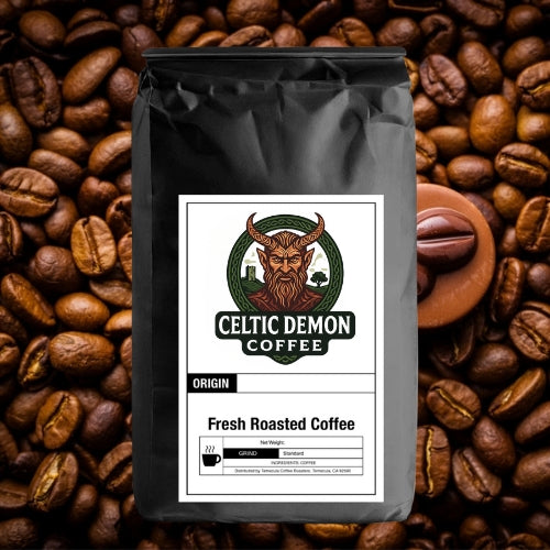 Celtic Demon Coffee I Dark Roast, Gourmet Coffee Online